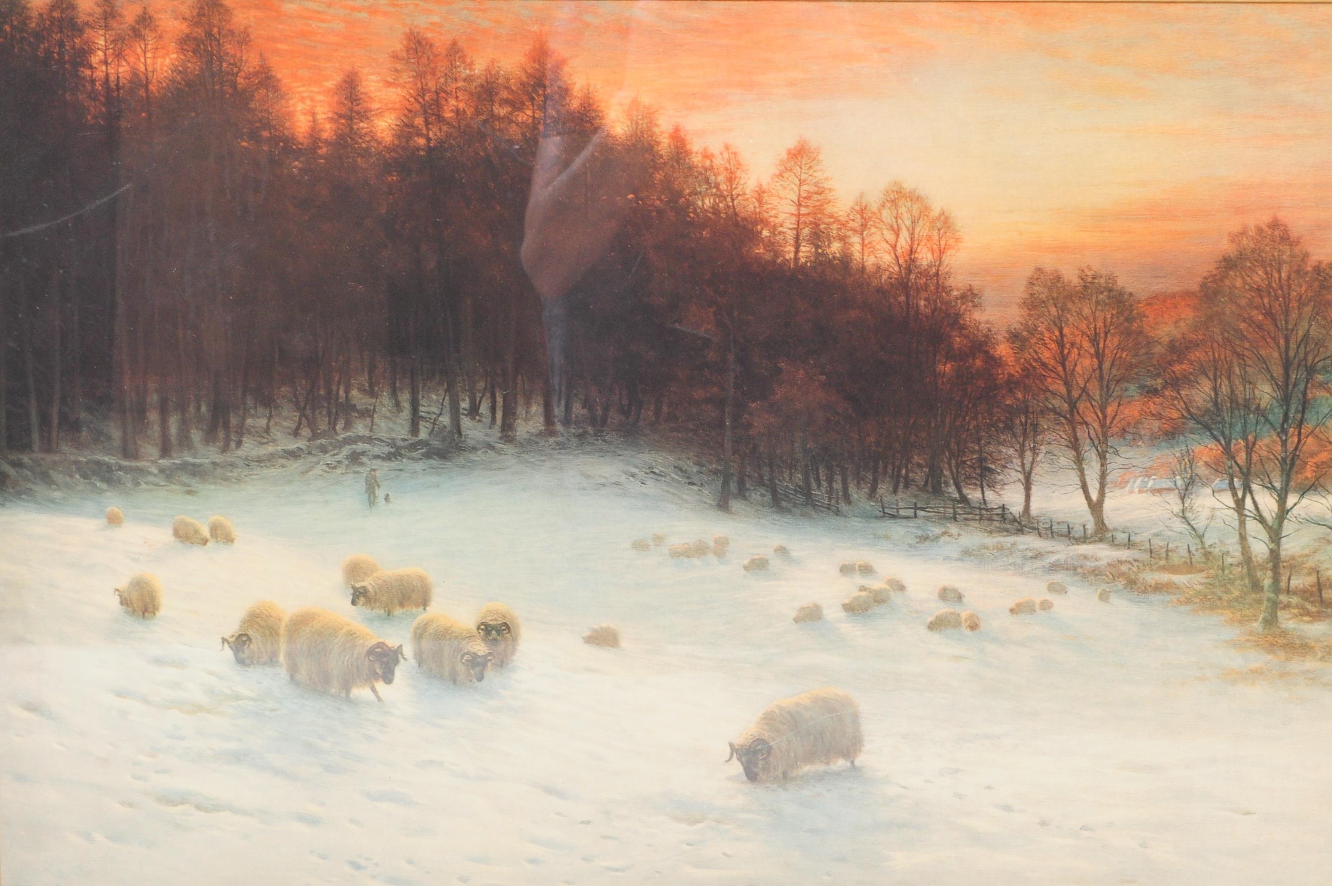 Joseph Farquharson | A LARGE FRAMED COLOUR PRINT BY JOSEPH FARQUHARSON ...