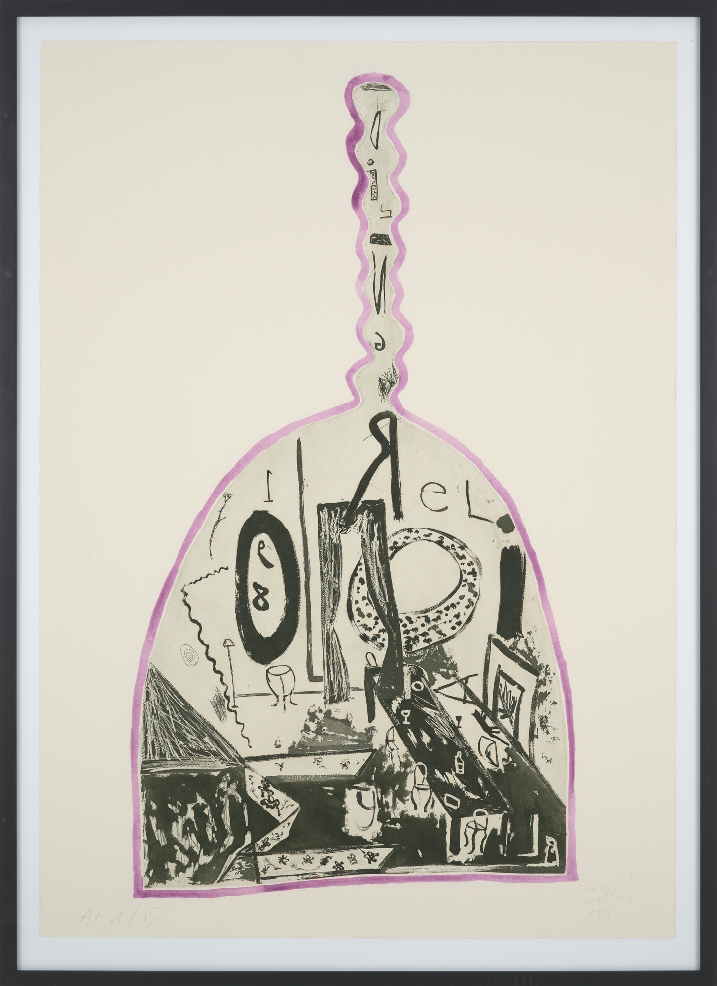 Jenny Watson | Bottled Memories (1988) | MutualArt