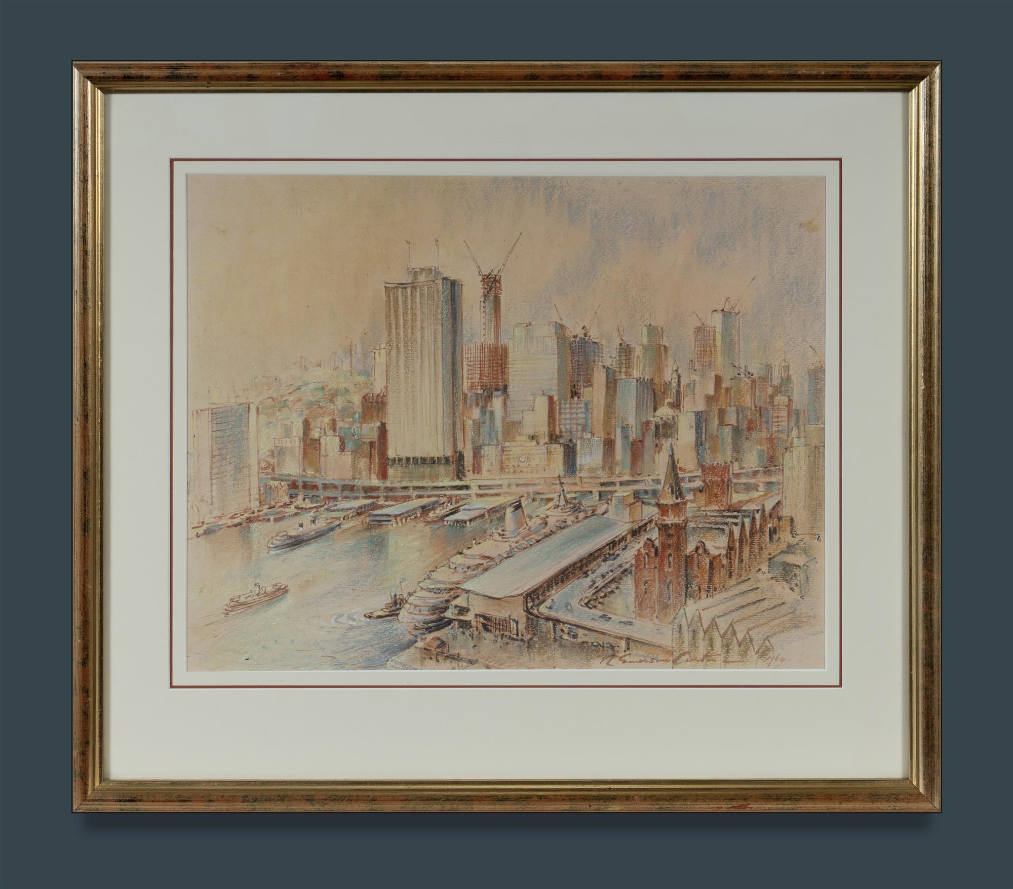 Robert Emerson Curtis | Circular Quay (1964) | MutualArt
