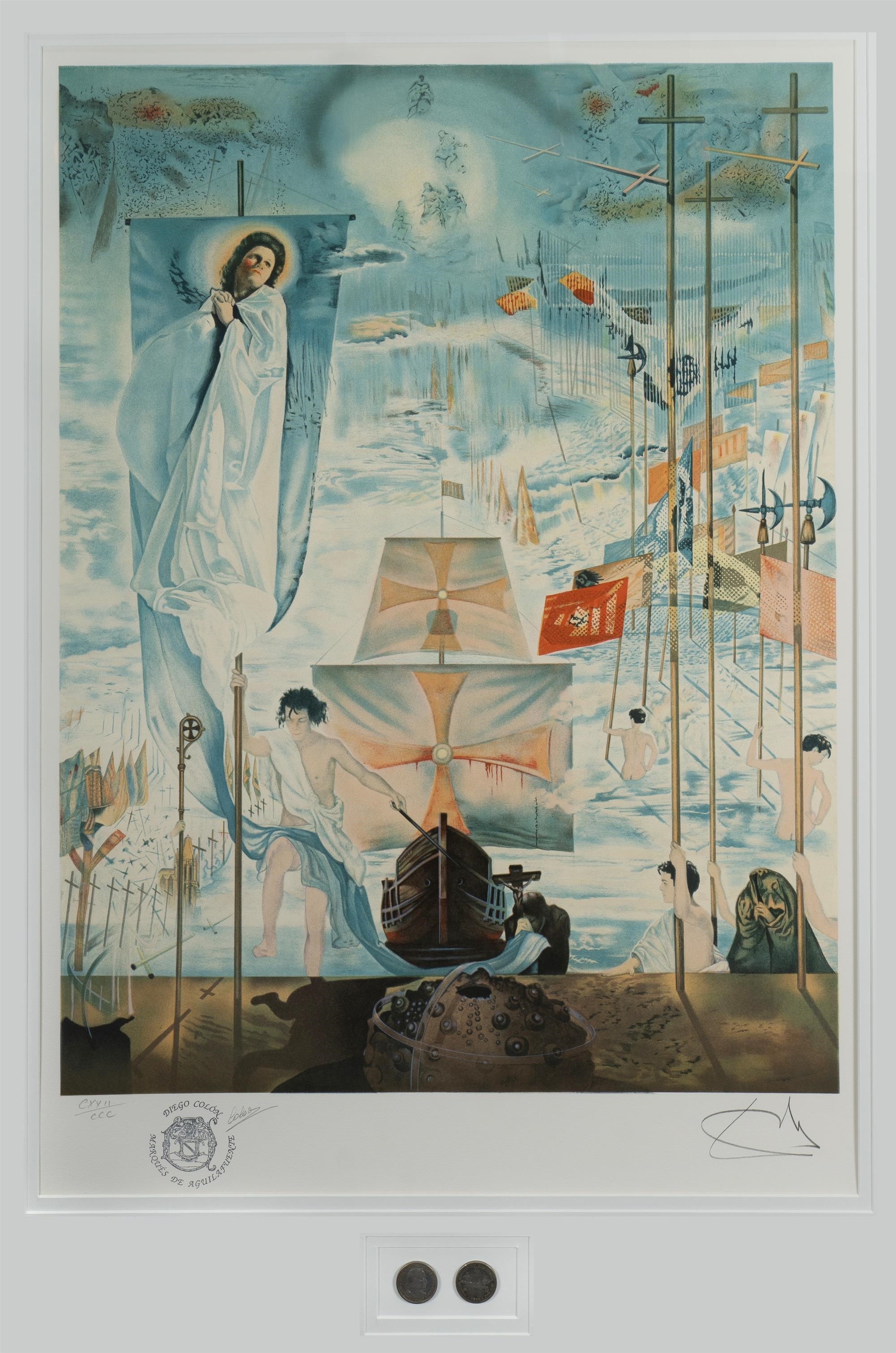 Salvador Dalí | Discovery of America (1893) | MutualArt