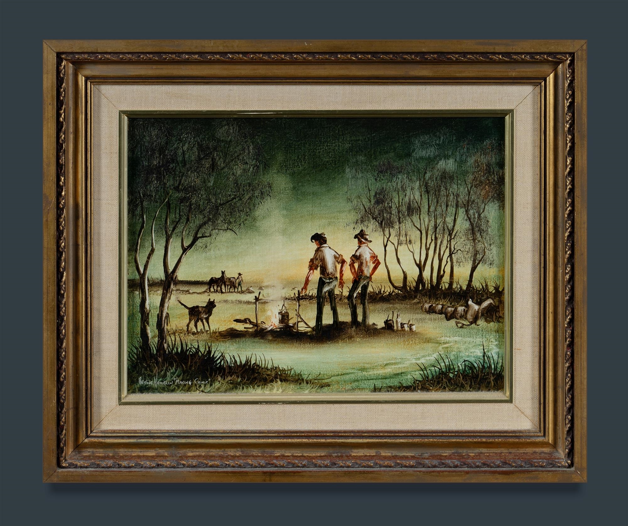 Arthur Hamblin | Making Camp | MutualArt