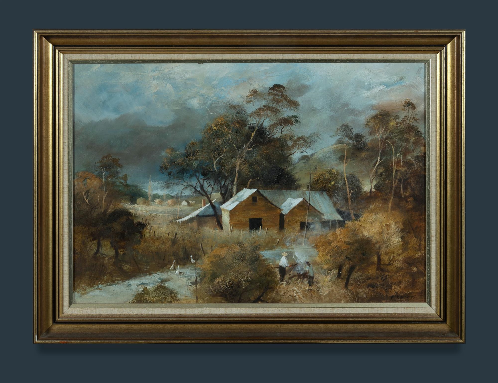Stewart McKenzie Cullen | NSW Farm Scene (1976) | MutualArt