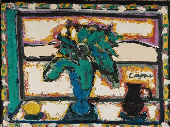 Chris Capper | Still Life with Vase | MutualArt