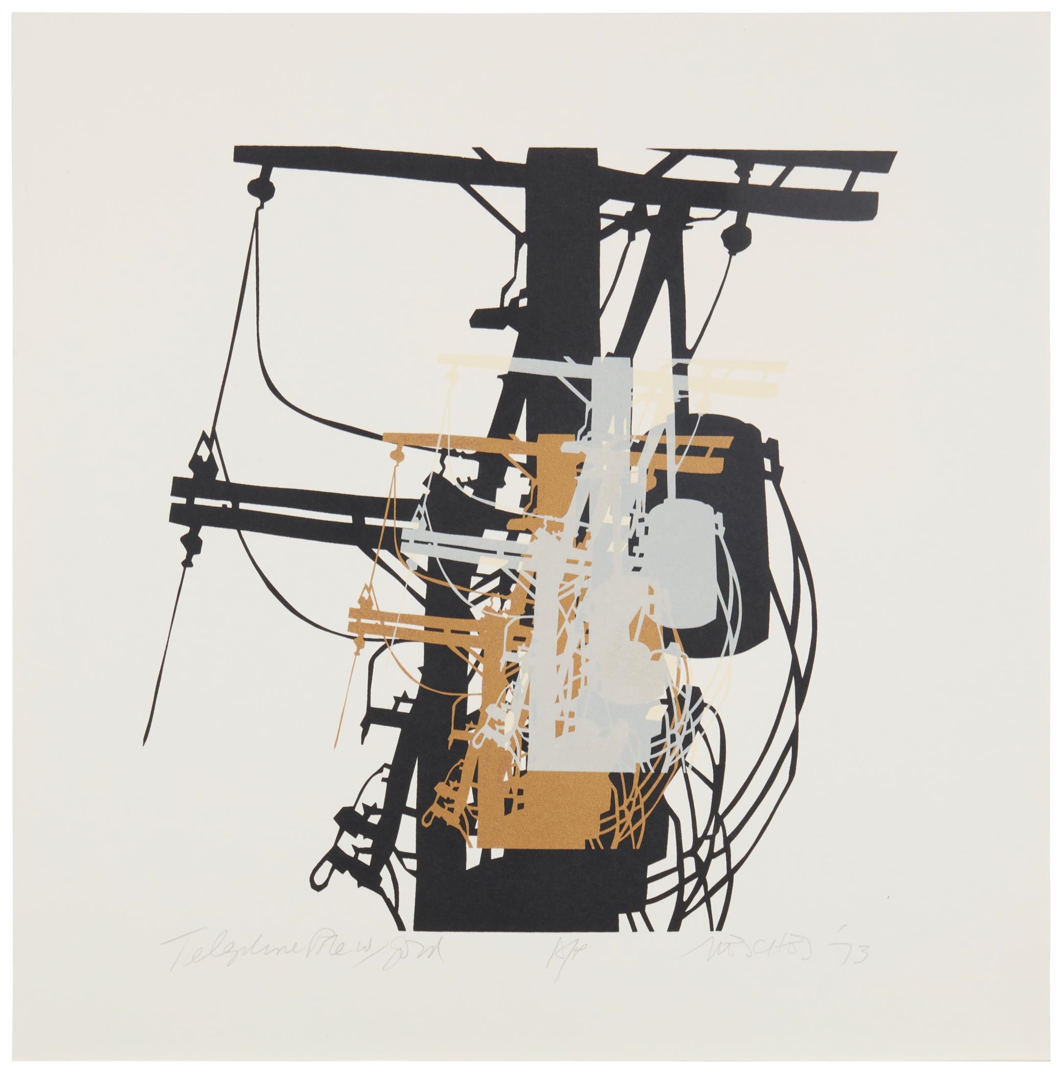 Arnold Mesches | Three works: (1970) | MutualArt