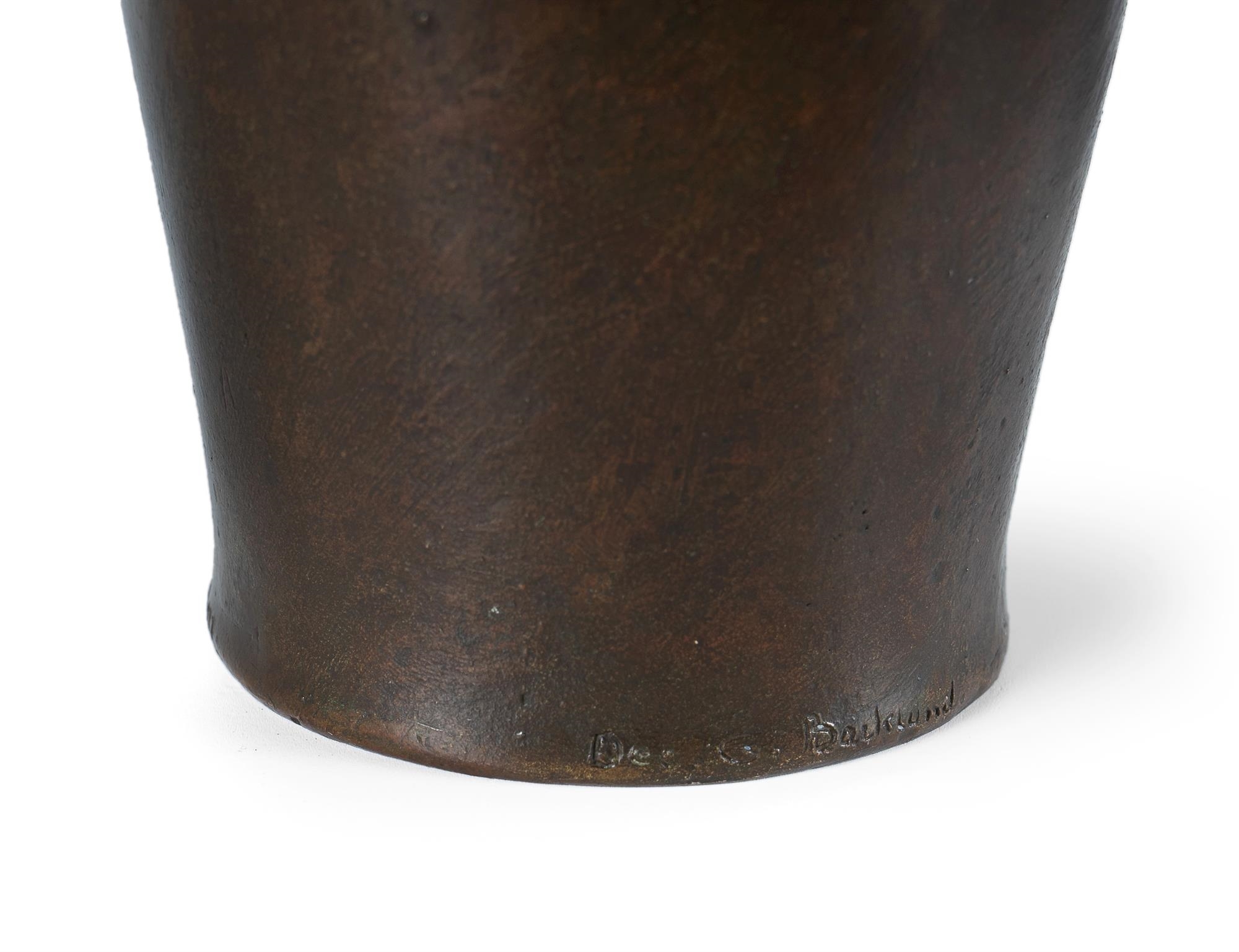 Hugo Elmqvist | Scandinavian Art Nouveau Bronze Vase (Circa 1900 ...