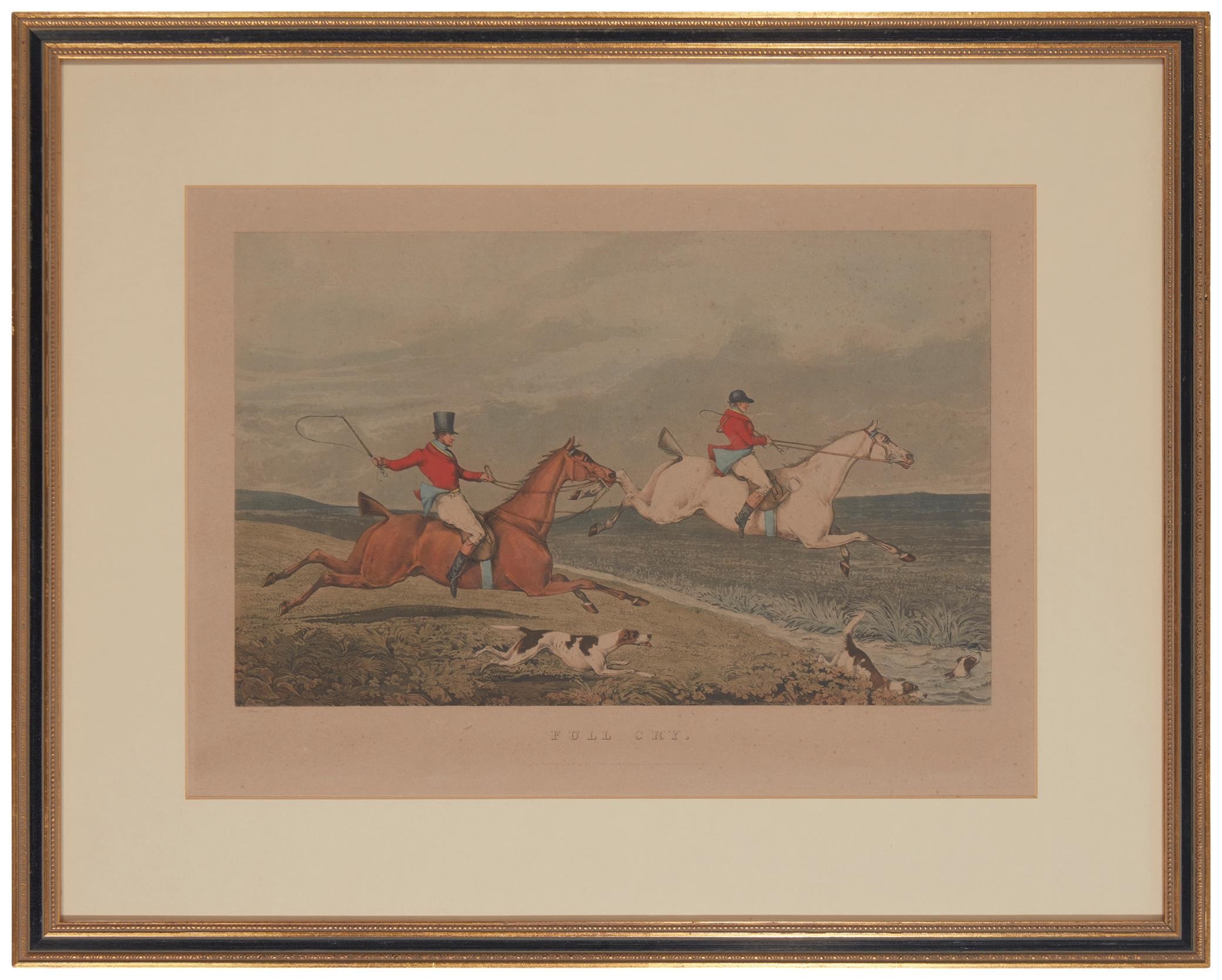Henry Thomas Alken | Engraving with hand-coloring on paper laid to ...