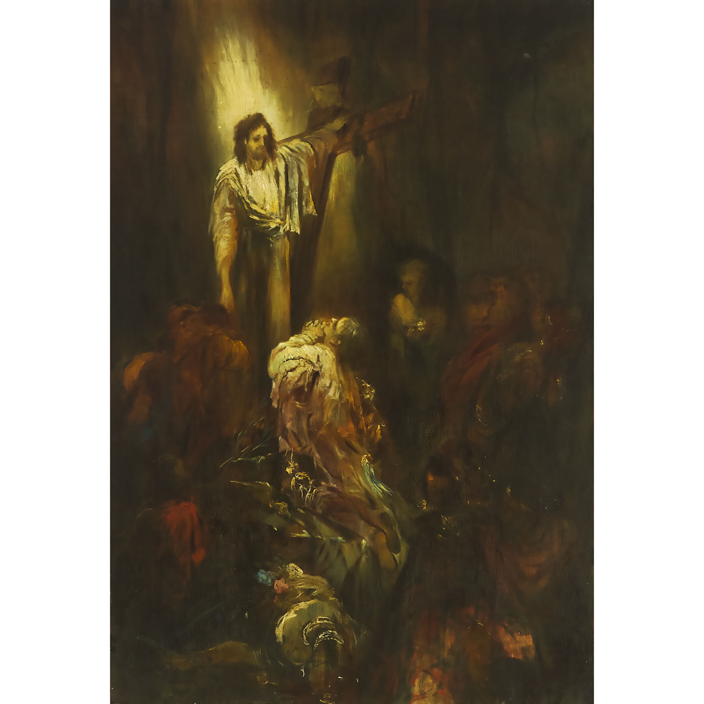 Fritz von Uhde | CHRIST APPEARING TO THE DISCIPLES | MutualArt