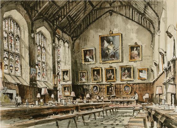 John Hoar | Exeter College dining hall | MutualArt