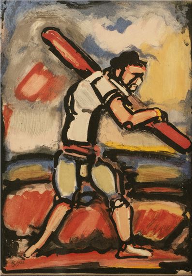 Georges Rouault | Christ carrying the cross (from The Passion) | MutualArt