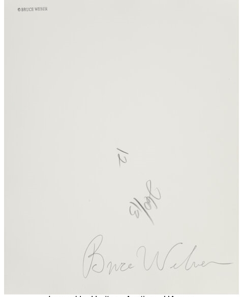 Bruce Weber | Untitled (for Calvin Klein Campaign) (Circa 1990s ...