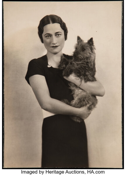 Dorothy Wilding | Wallis Warfield Simpson, Duchess of Windsor (1935 ...