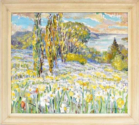 Olive Hamley Fraser | Field of Daffodils | MutualArt