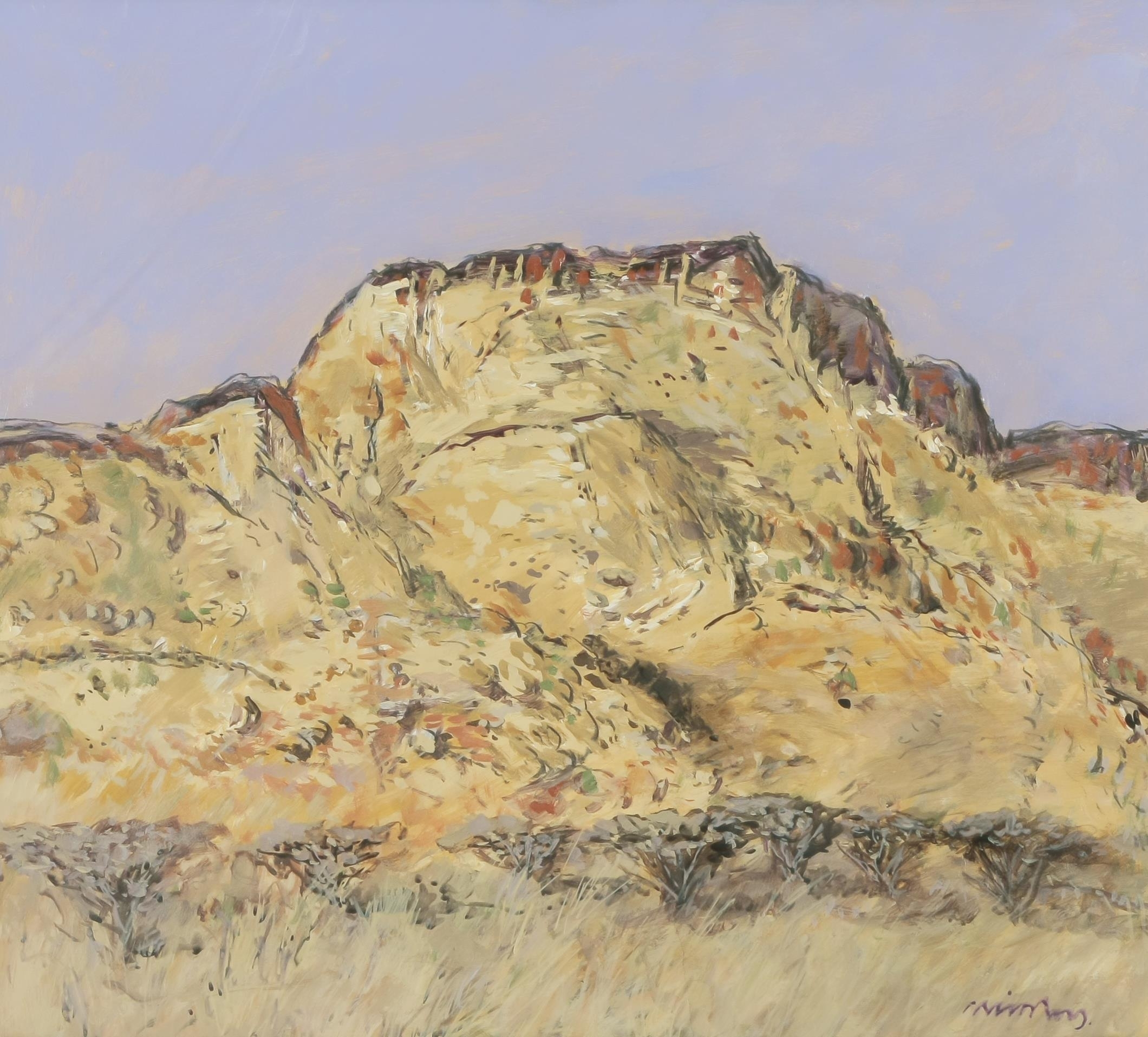 Nicholas Oswald Roos | MOUNTAINOUS LANDSCAPE | MutualArt