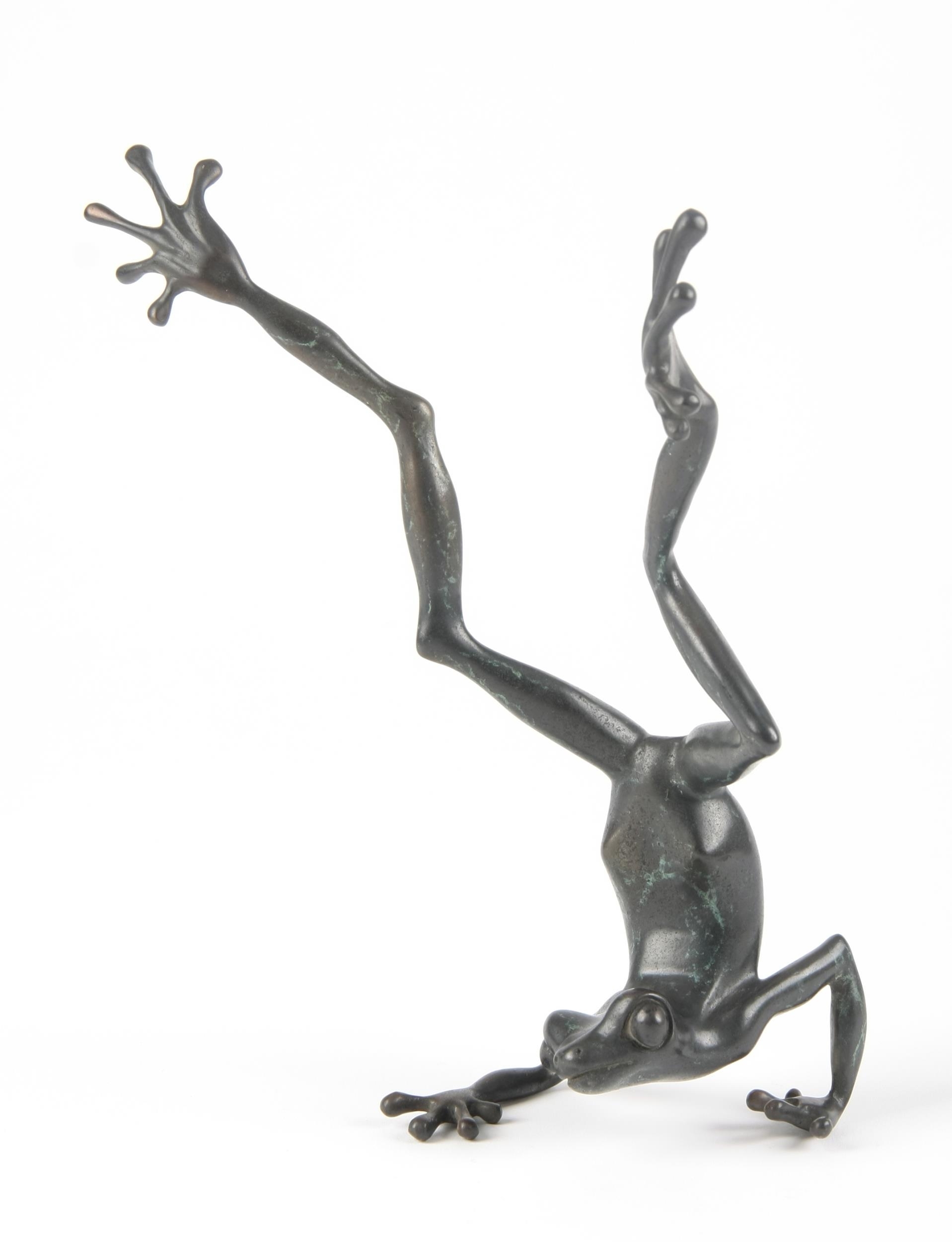 Frank Miles | HANDSTAND FROG | MutualArt