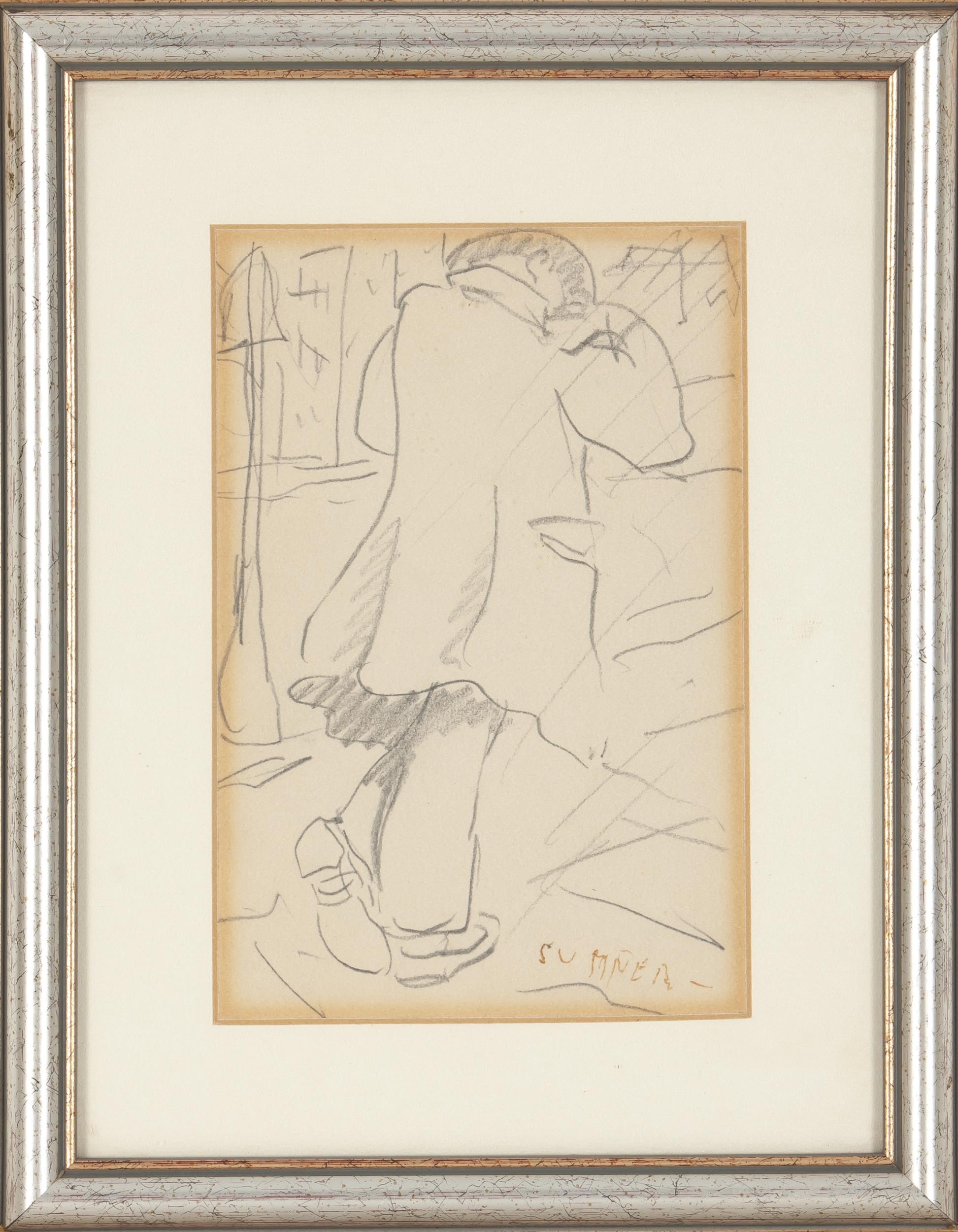 Maud Frances Eyston Sumner | MAN IN A COAT | MutualArt