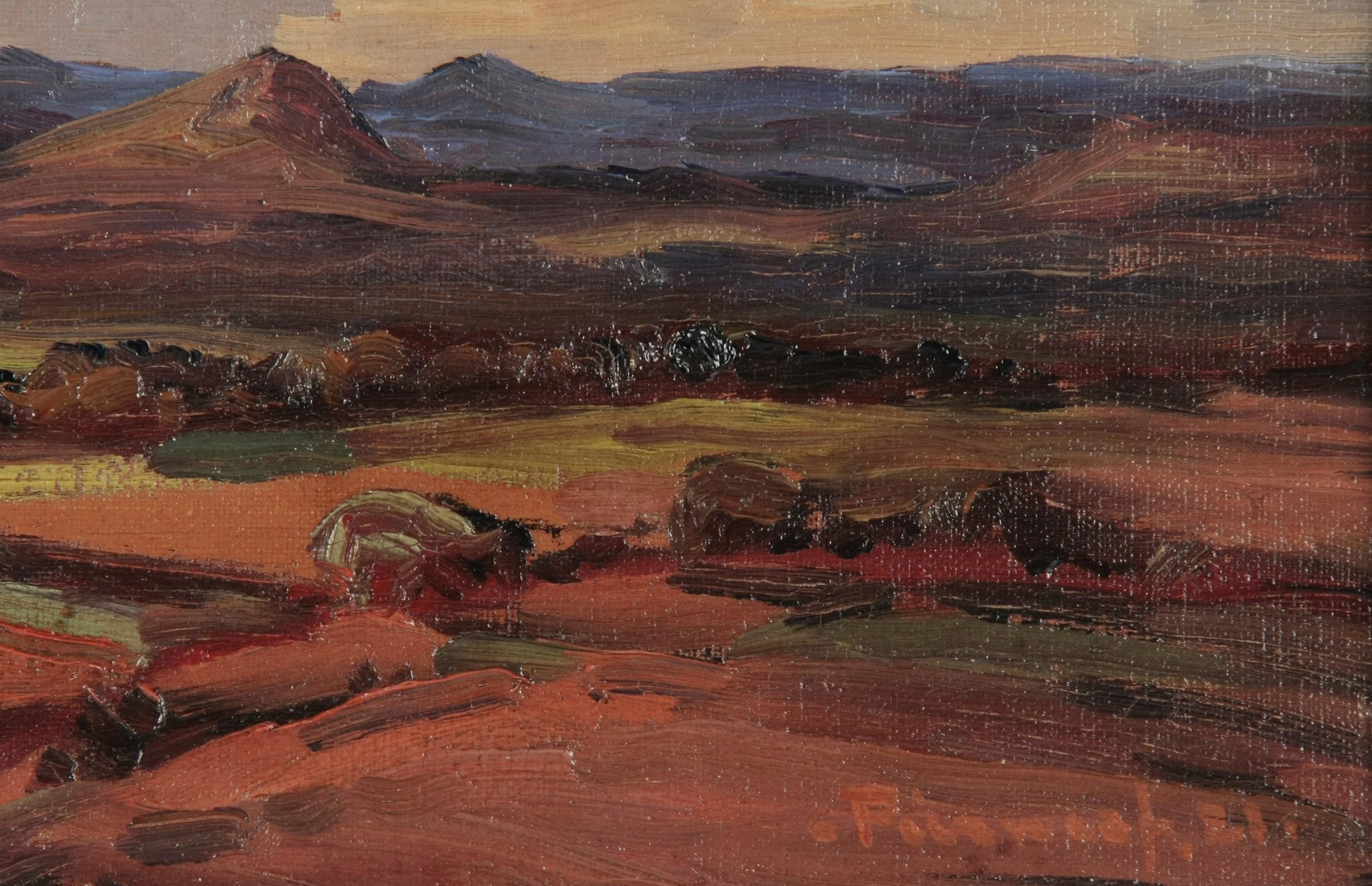 Jacob Hendrik Pierneef | LANDSCAPE WITH BILLOWING CLOUDS (21) | MutualArt