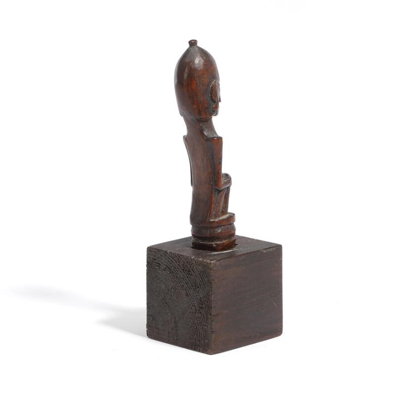 Indonesian School | Small ancestor firgure/stopper | MutualArt