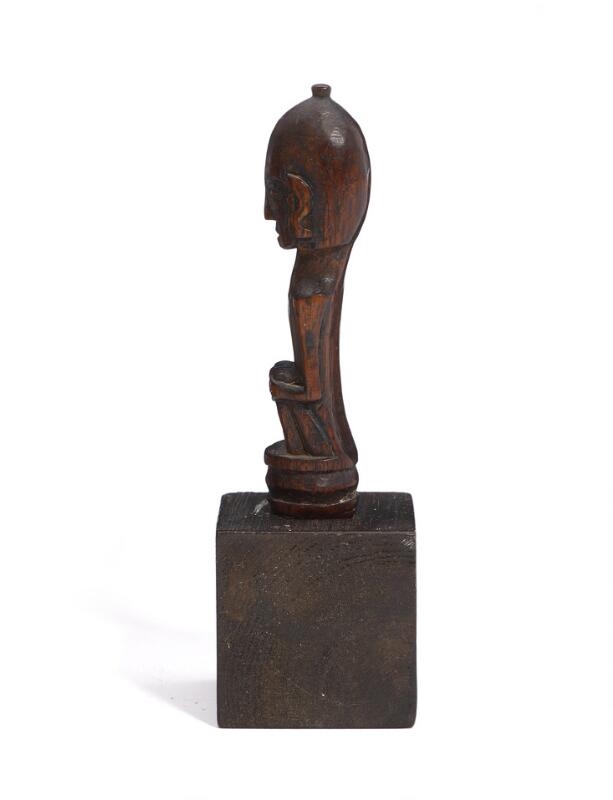 Indonesian School | Small ancestor firgure/stopper | MutualArt