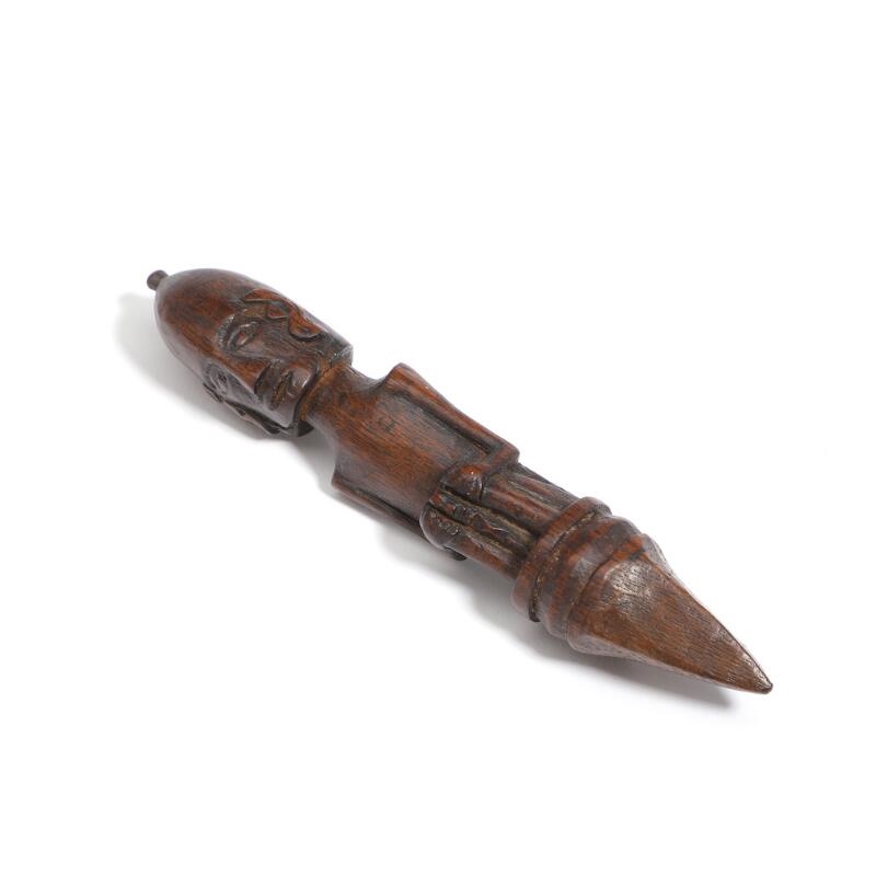 Indonesian School | Small ancestor firgure/stopper | MutualArt