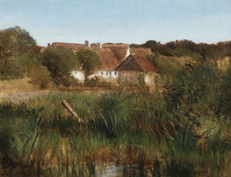 Vilhelm Kyhn | A view towards Rye Mill (91) | MutualArt
