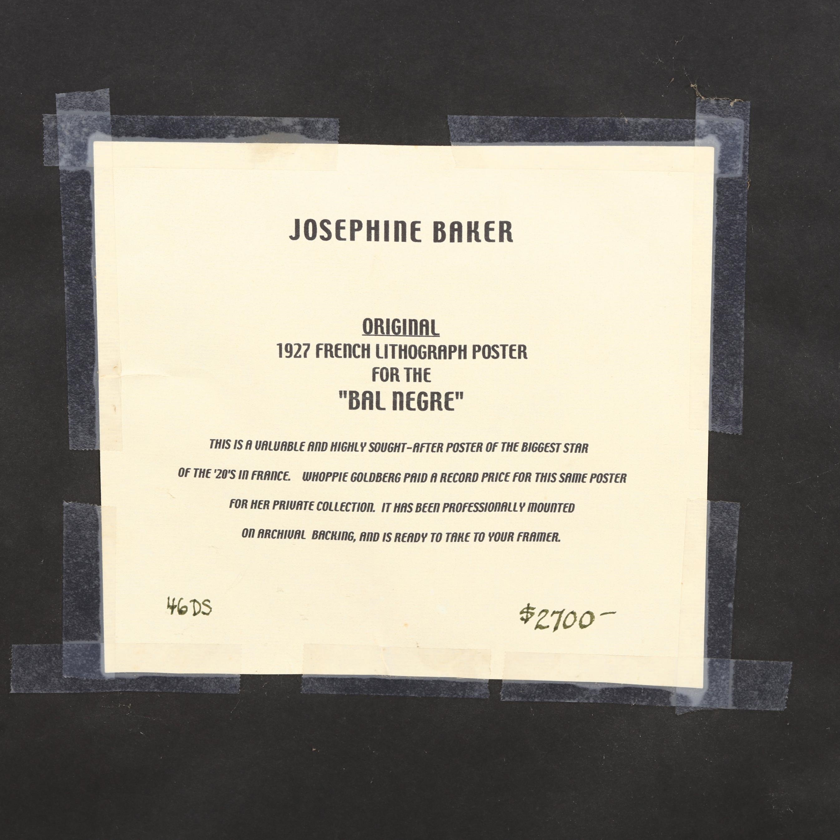 André-Charles Caron | Josephine (Baker) Bal Negré (1927) | MutualArt