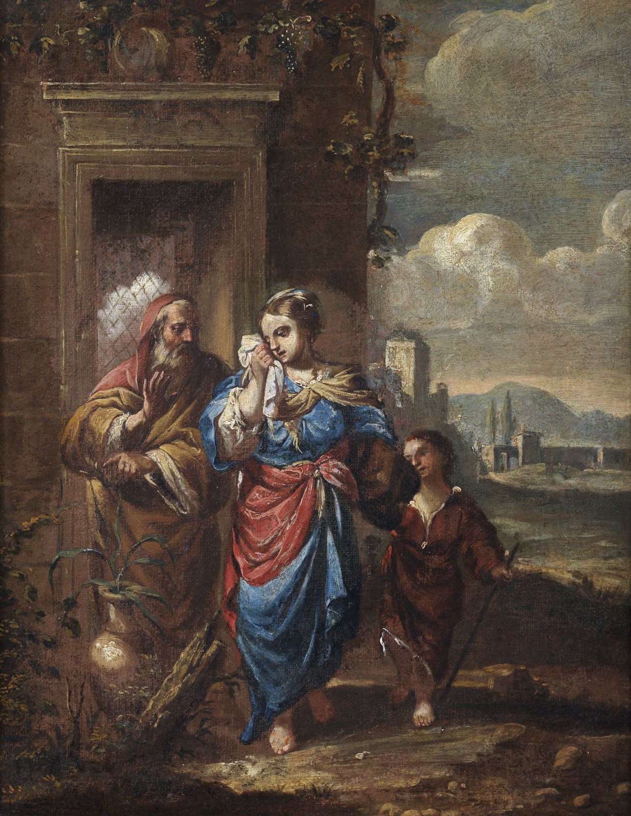 Venetian School, 18th Century | The expulsion of Hagar and Ishmael ...