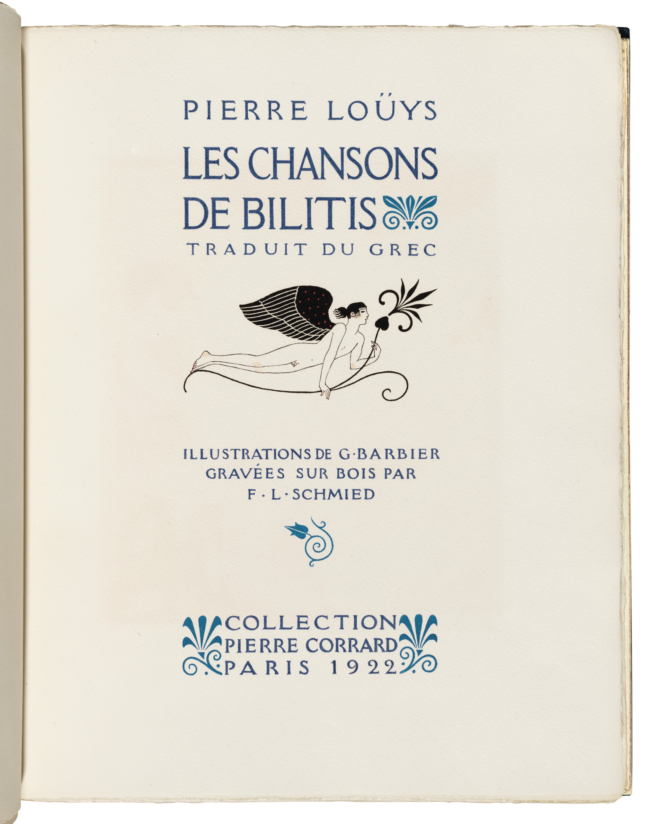Georges Barbier | Les Chansons de Bilitis. Traduit du Grec. Paris ...