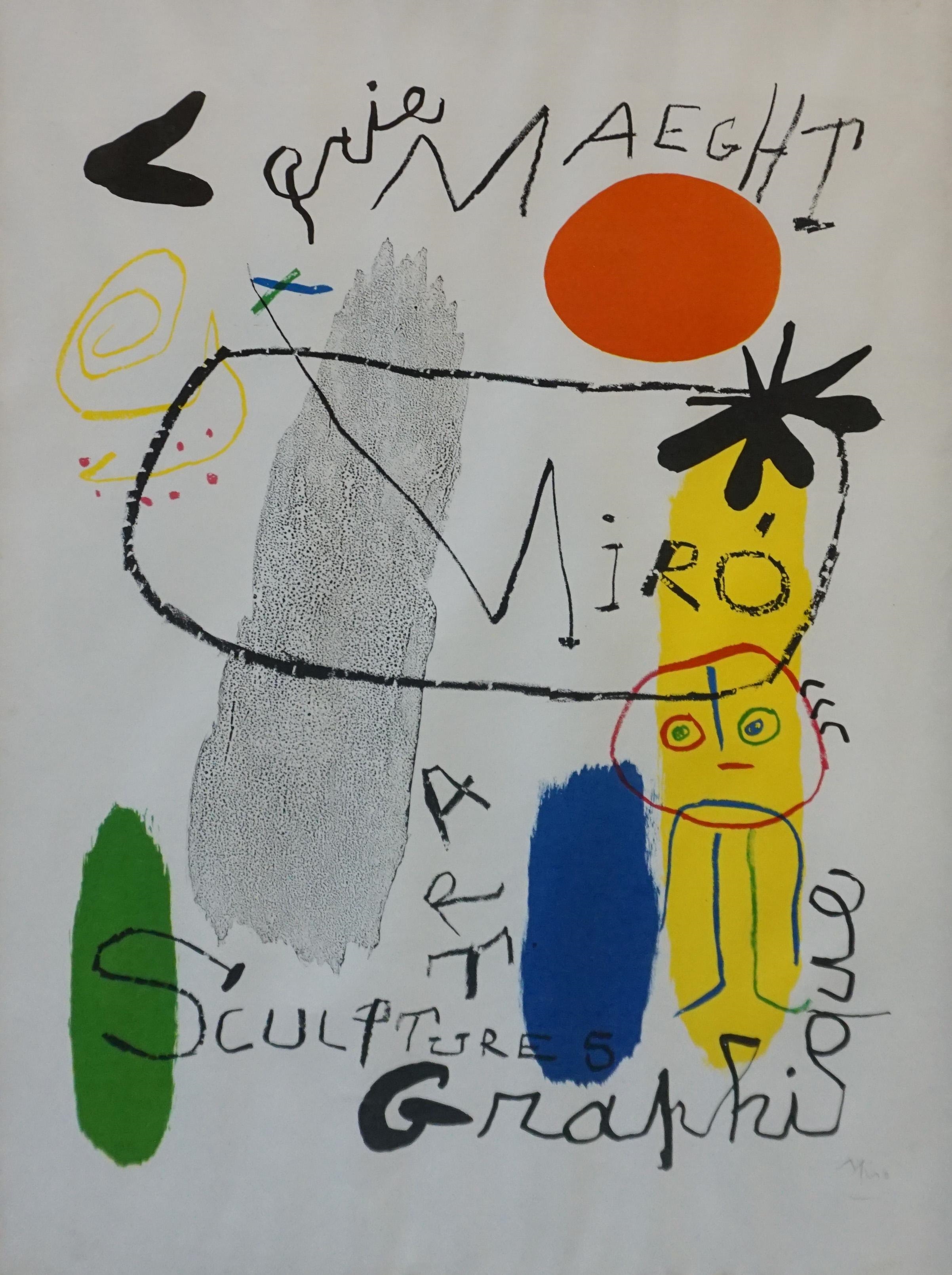 Joan Miró | Galerie Maeght Poster | MutualArt