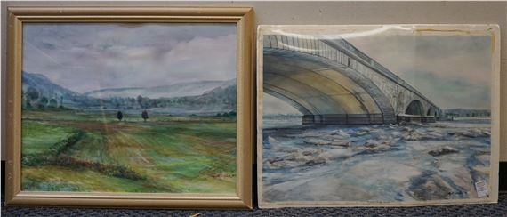 Roy Woelfer | Two Landscapes | MutualArt