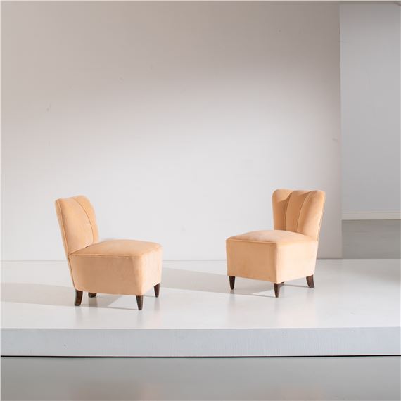 Gio Ponti | Coppia di poltrone da camera | MutualArt