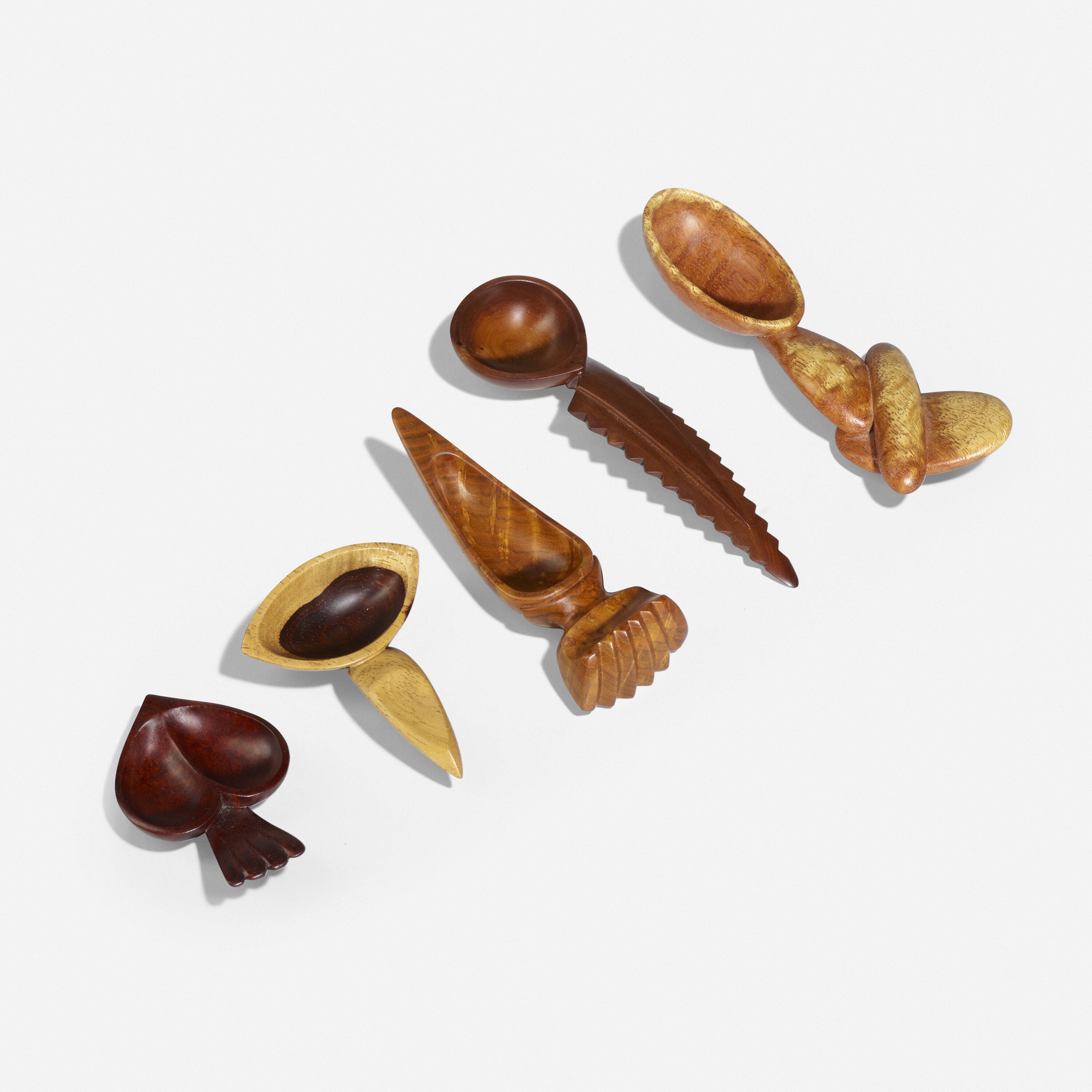 Norm Sartorius | Collection of five spoons | MutualArt