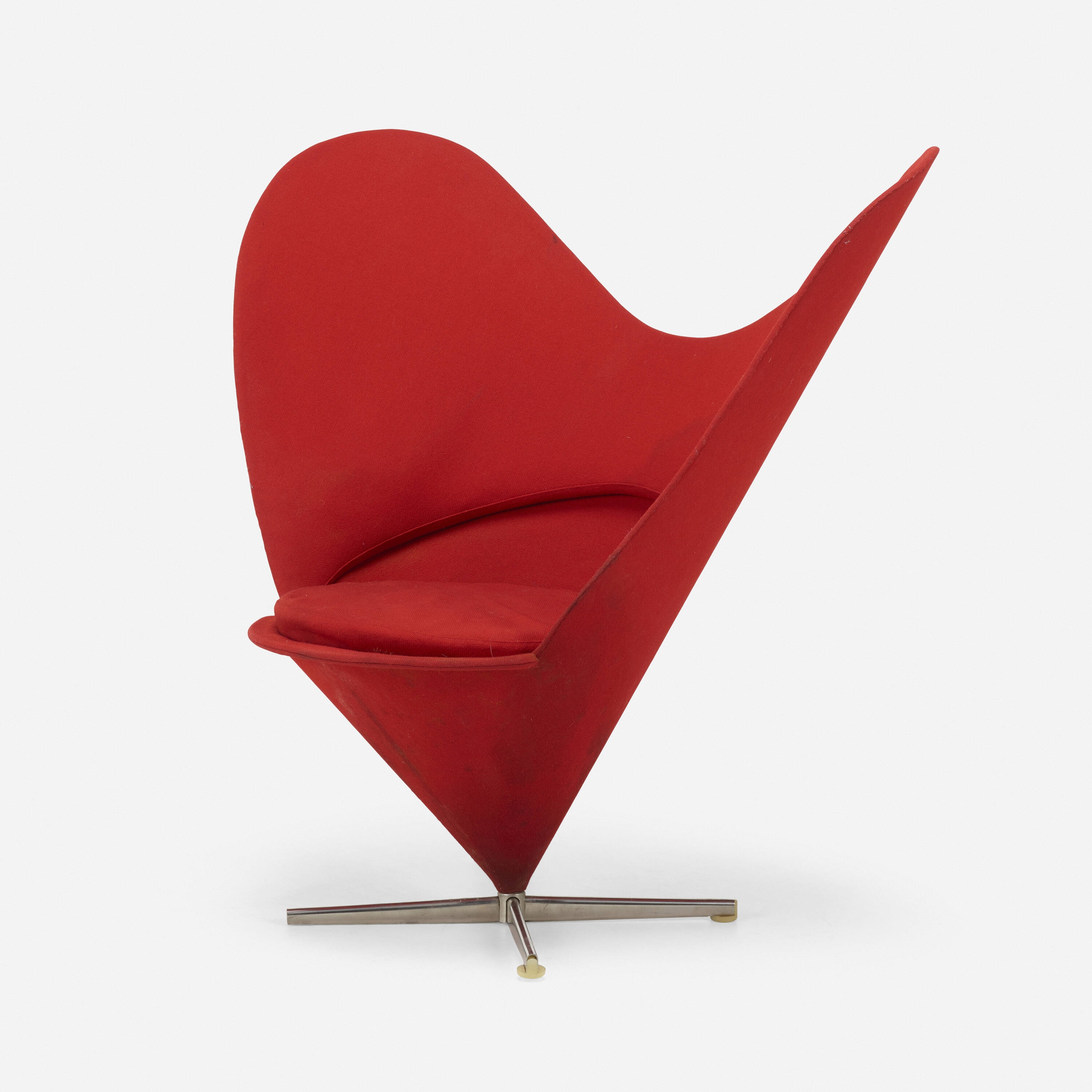 Verner Panton Heart Cone Chair Circa 1970 MutualArt