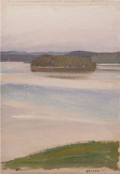 Akseli Gallen-Kallela | Lake Keitele (1904) | MutualArt