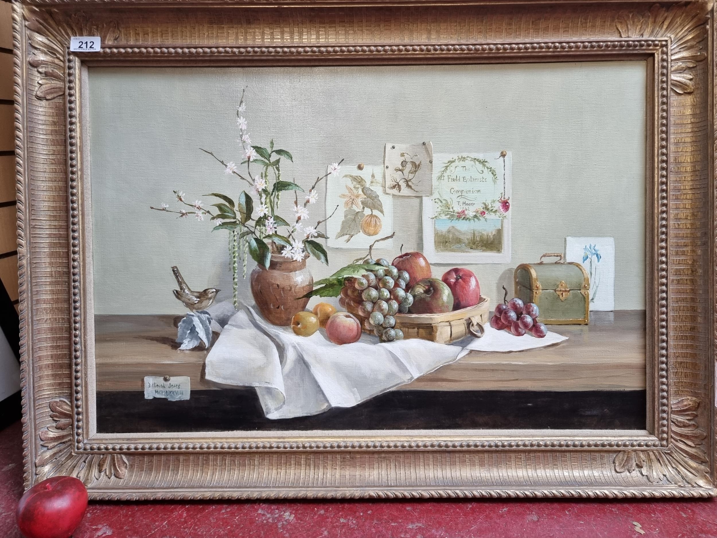 Deborah Jones | Still Life with Porcelain Bird (1978) | MutualArt