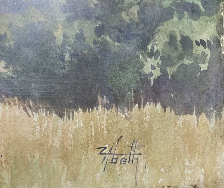 Elizabeth Zabeth | Village in a Provencal Landscape | MutualArt