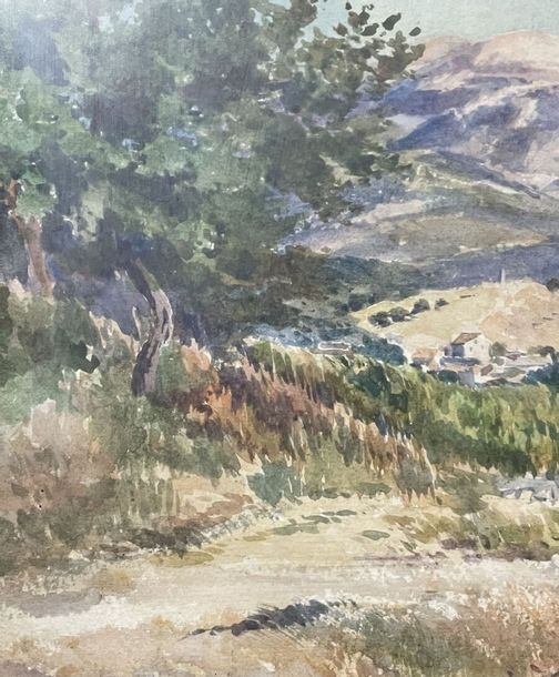 Elizabeth Zabeth | Village in a Provencal Landscape | MutualArt