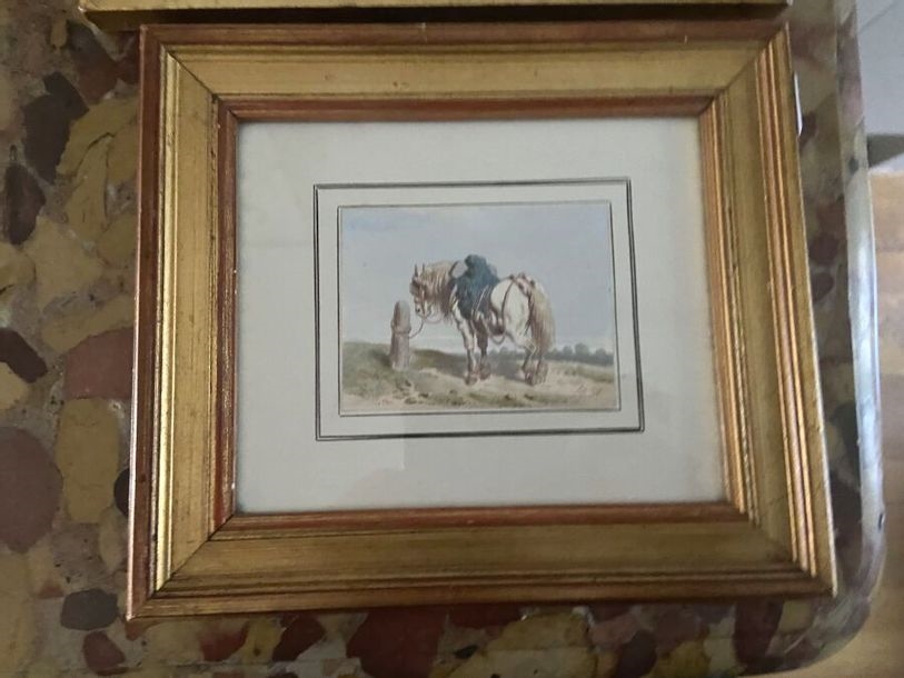 Théodore Fort | Horses in landscapes | MutualArt