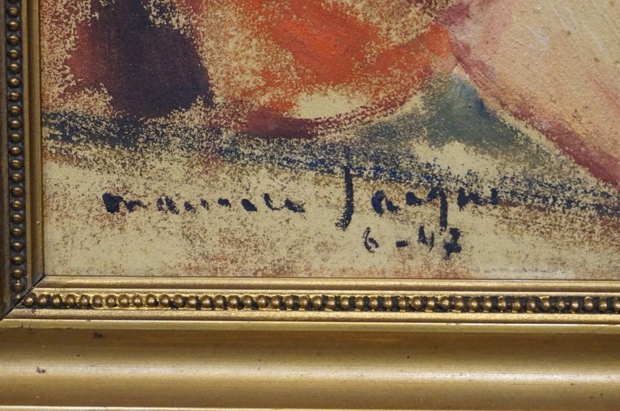 Maurice Jacque | Portrait de Daniel Jacque (1947) | MutualArt