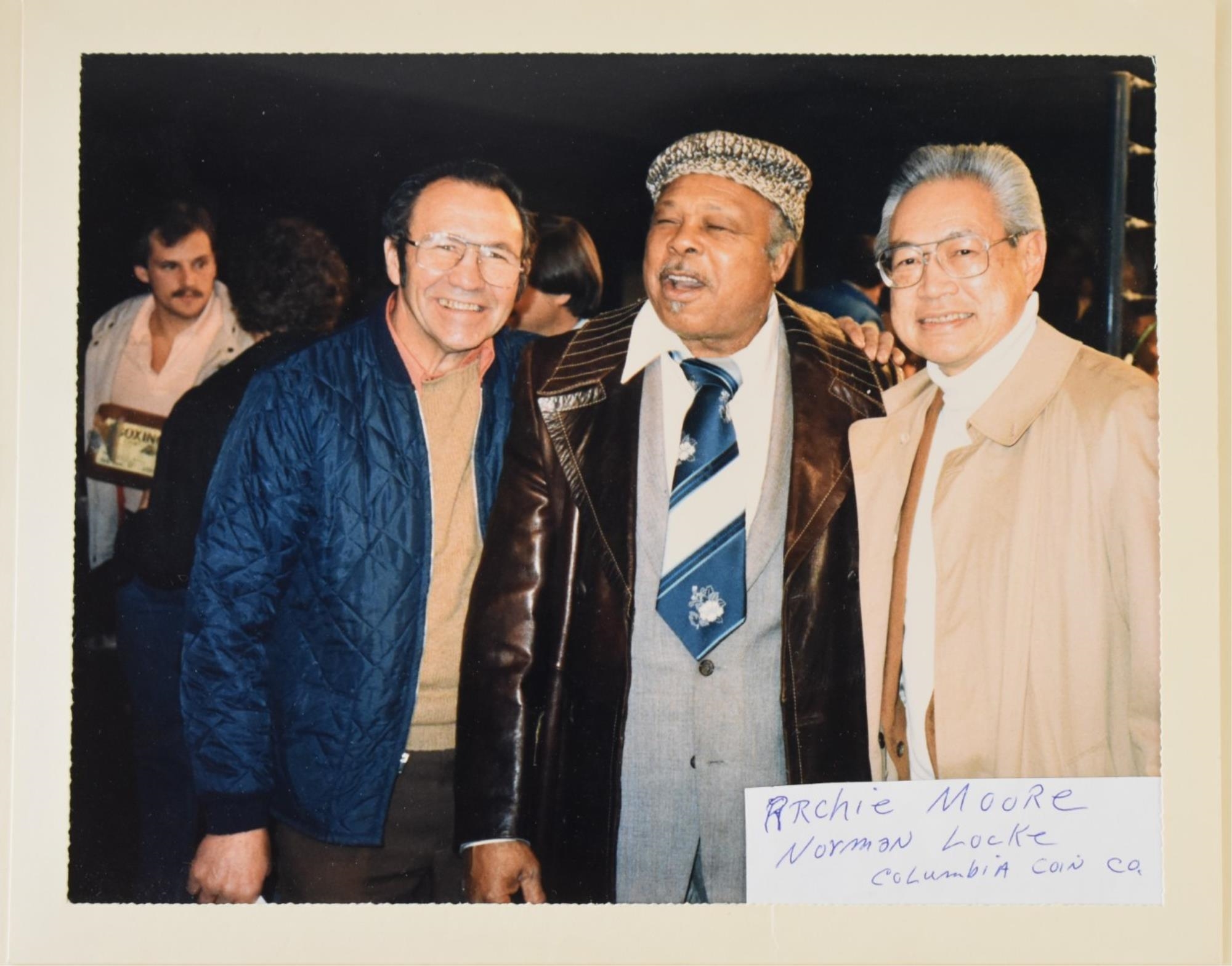 Archie Moore | ARCHIE MOORE SIGNED PHOTO & LETTERS (1960) | MutualArt