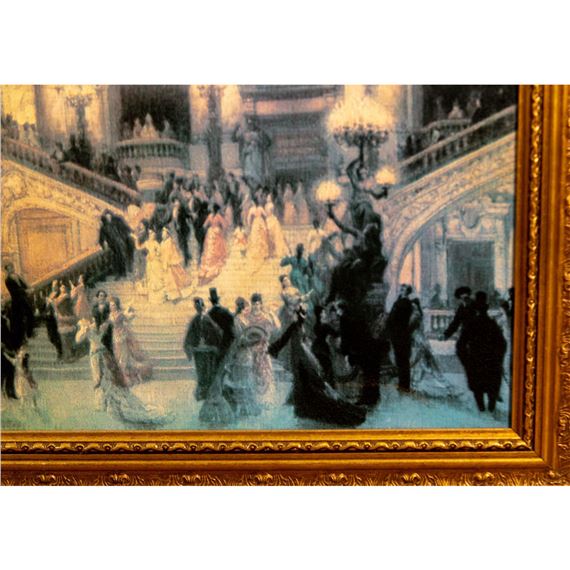 Louis Béroud | L'escalier de l'Opera | MutualArt