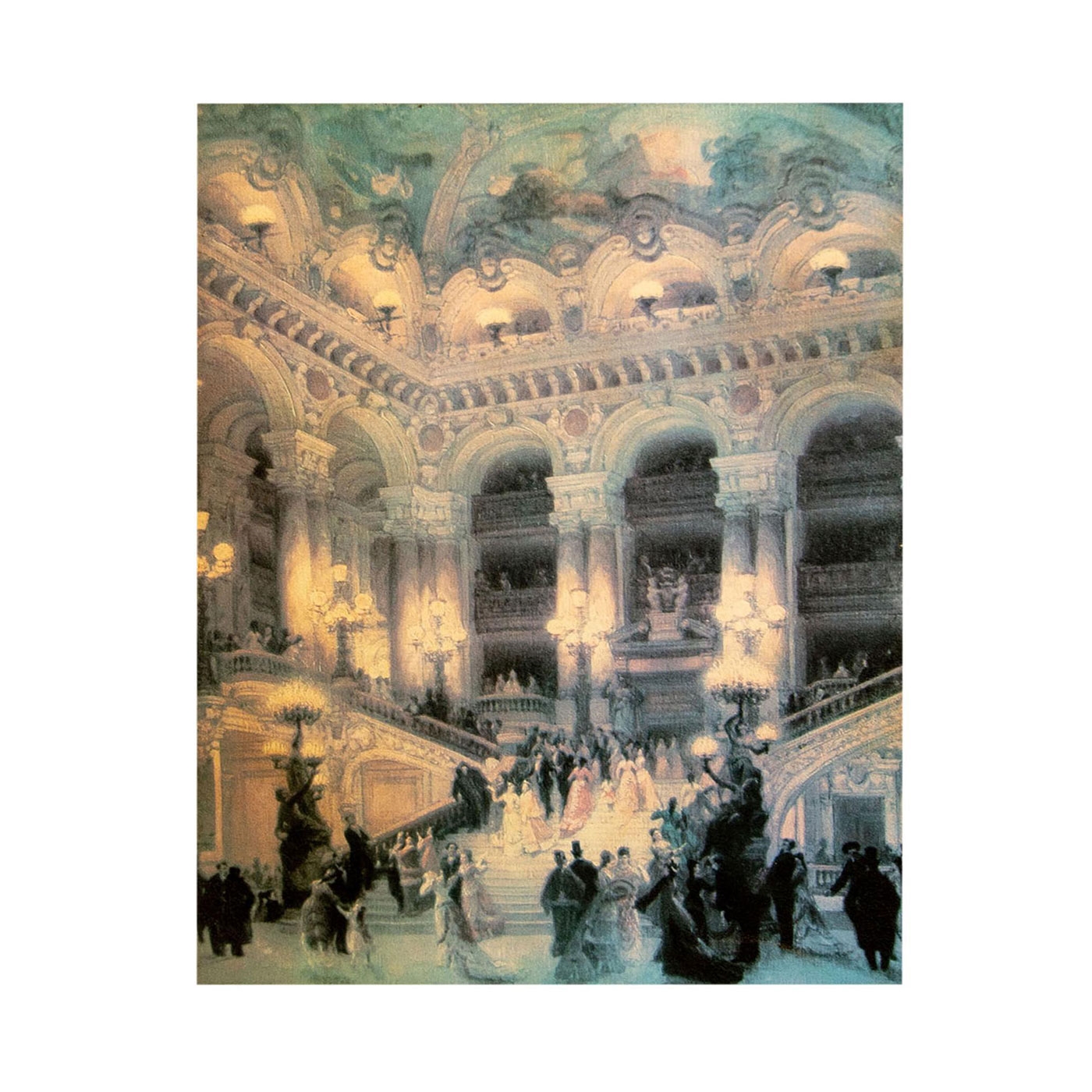 Louis Béroud | L'escalier de l'Opera | MutualArt