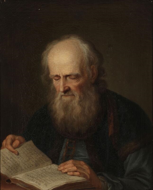 Georg Matthias Fuchs | A philosopher reading a book | MutualArt