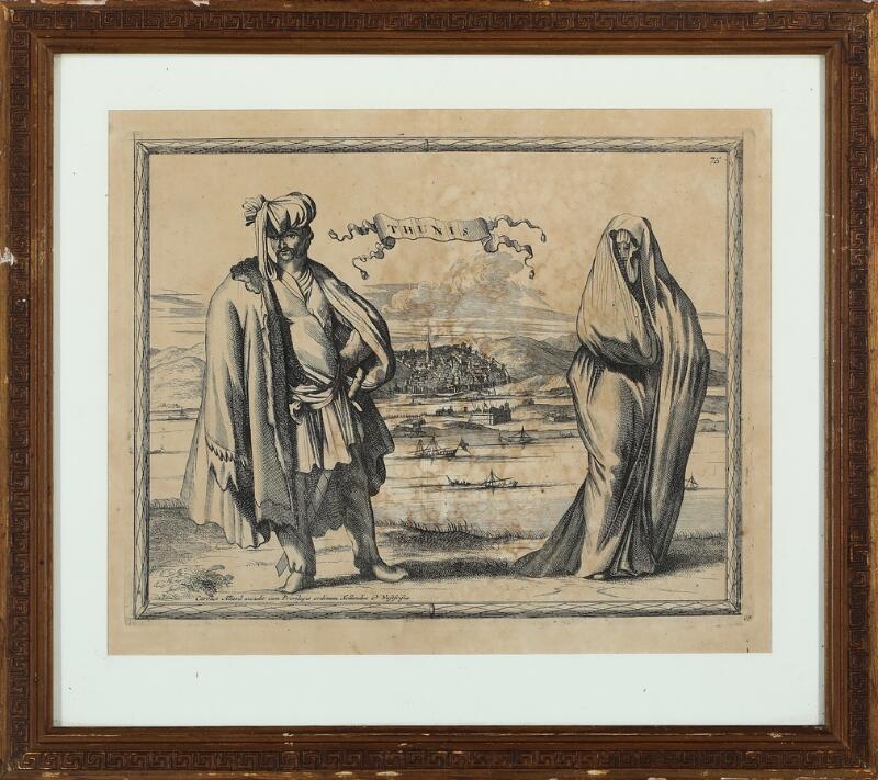 Carel Allard | Two engravings from Orbis Habitabilis Oppida et Vestitus ...