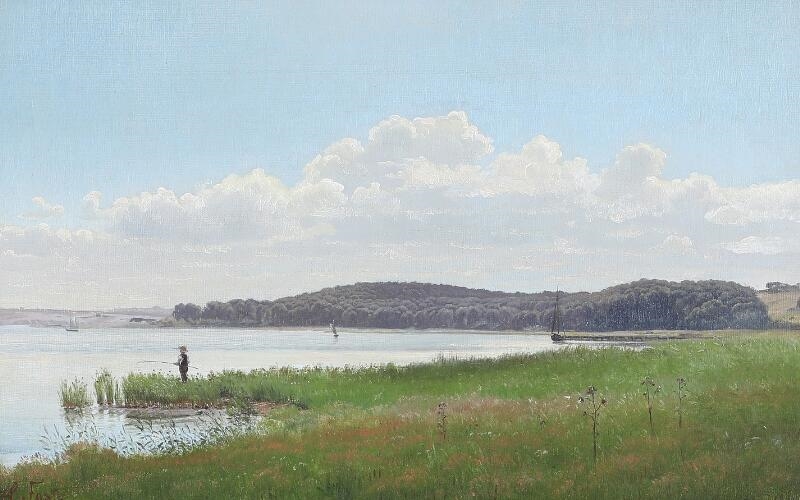 Harald Foss | From Thygeslund forest near Mariager | MutualArt