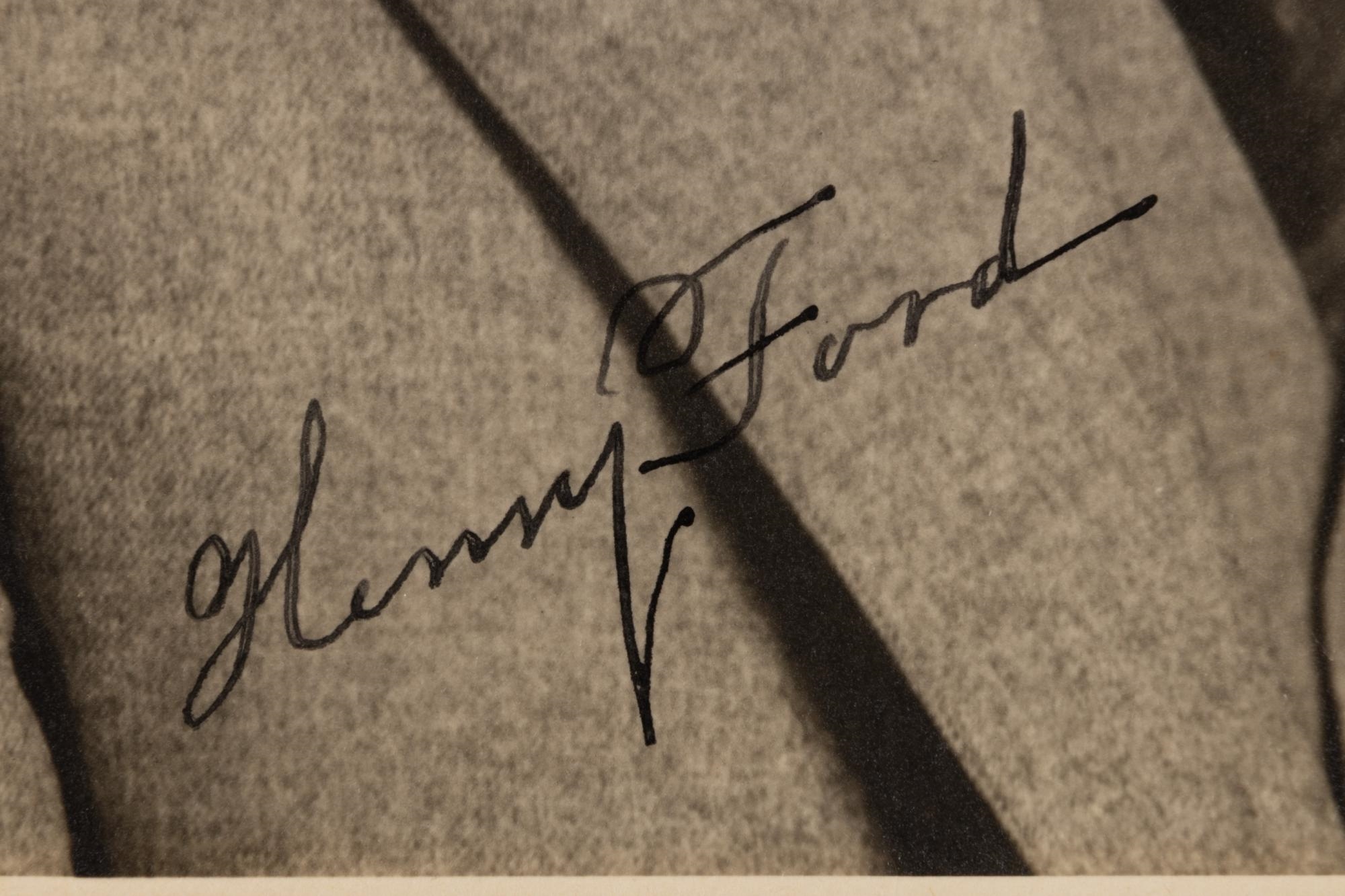 American School, 20th Century | Photograph signed by Henry Ford | MutualArt