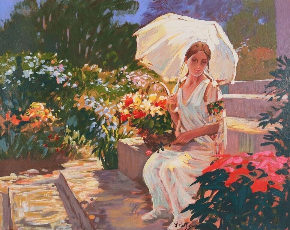 Littorio del Signore | Promenade du soir (1988) | MutualArt