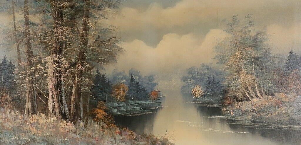 R. Thomas | River Landscape | MutualArt