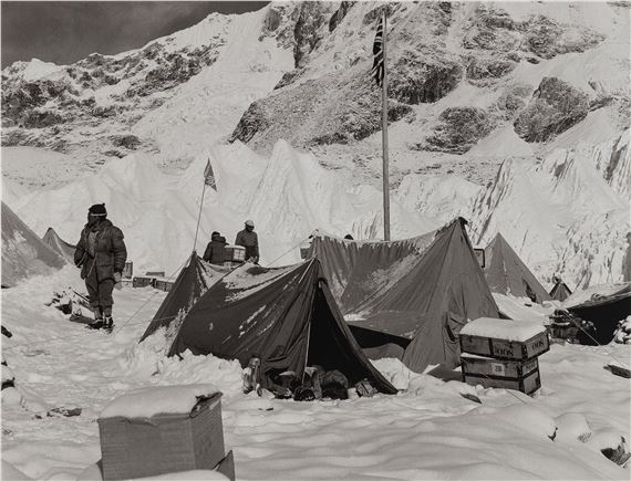 Alfred Gregory | Tents Base Camp Mt Everest 1953 (1953) | MutualArt