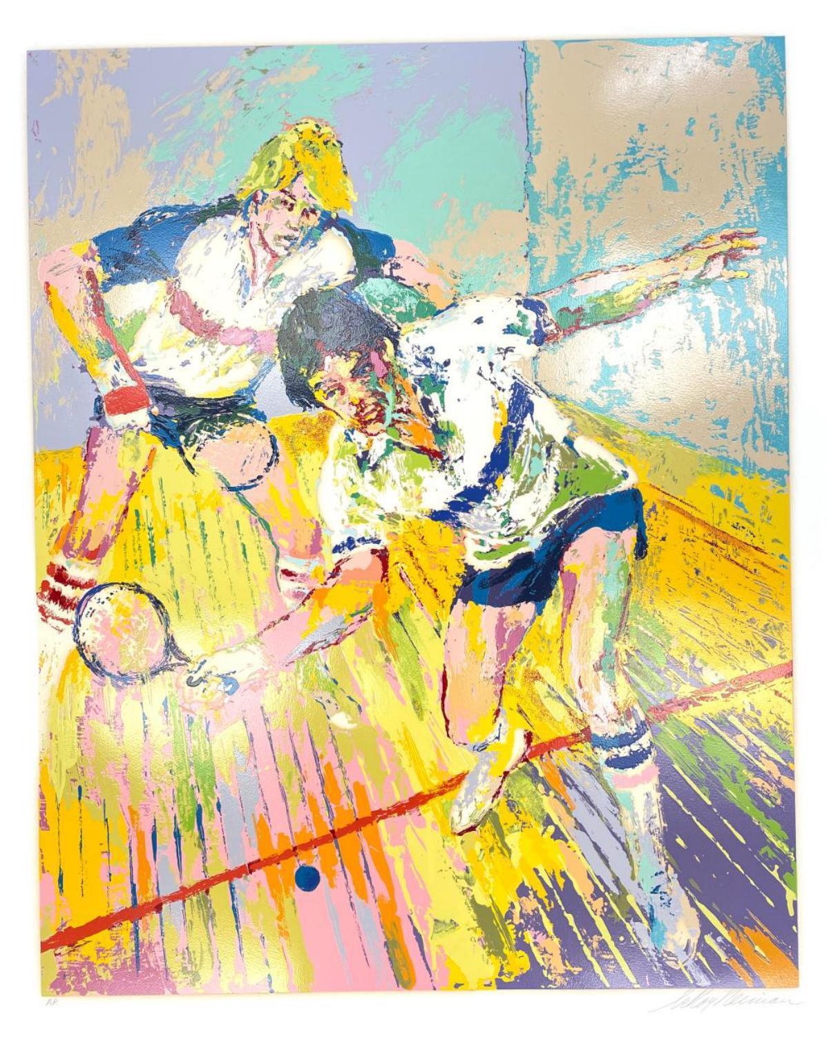 LeRoy Neiman | Racquetball | MutualArt