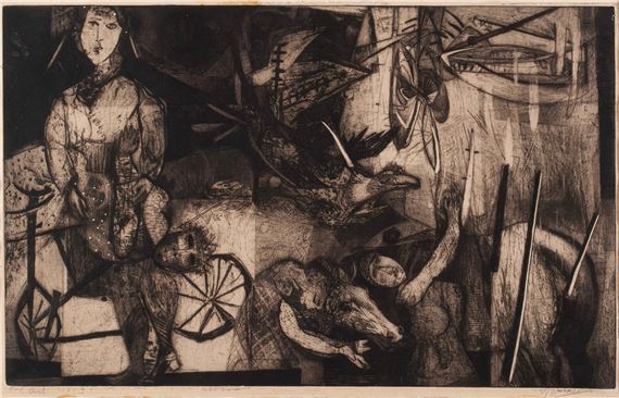 Mauricio Lasansky | Fire Bird (1969 - 1970) | MutualArt